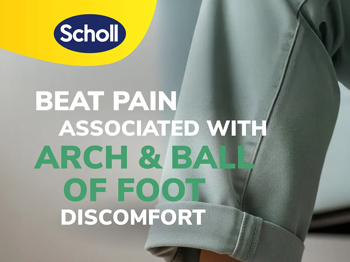 Ball of Foot & Arch Pain Relief Insoles Large - Dr. Scholl's™ UK